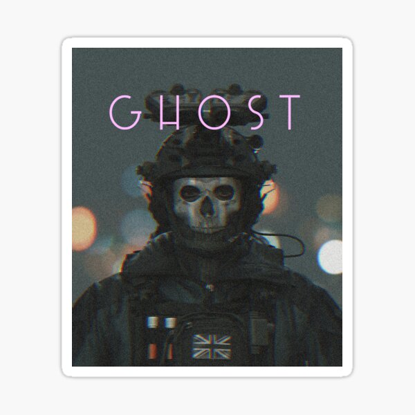 "Simon Ghost Riley sad Sticker" Sticker for Sale by TheDudeFrame ...