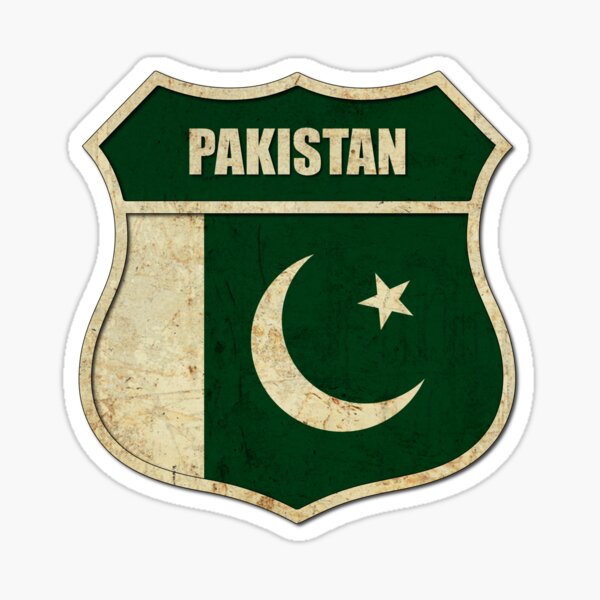 "Vintage Distressed Flag of Pakistan" Sticker for Sale by dbbstudio-100 ...