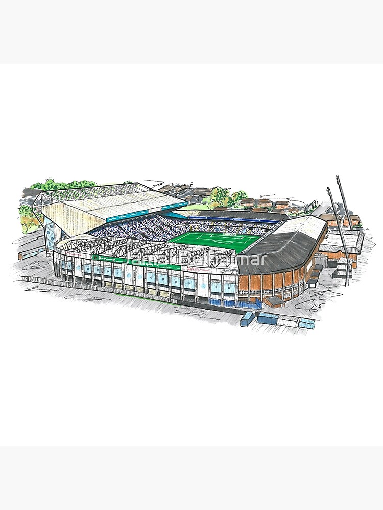 "Leeds United, Stadium, Elland Road" Art Print for Sale by ...