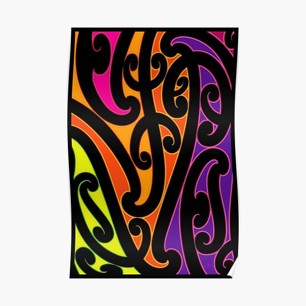 "Puhoro" Poster for Sale by Winus | Redbubble