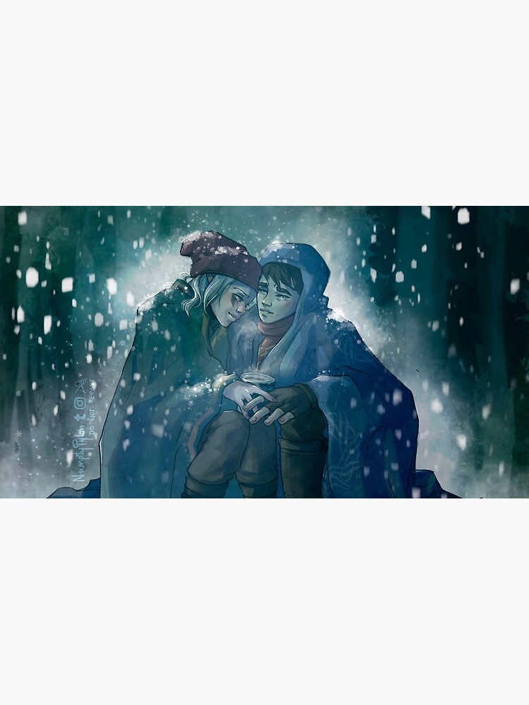 "Rayllum snow cuddles" Art Print for Sale by NumptyPylon | Redbubble