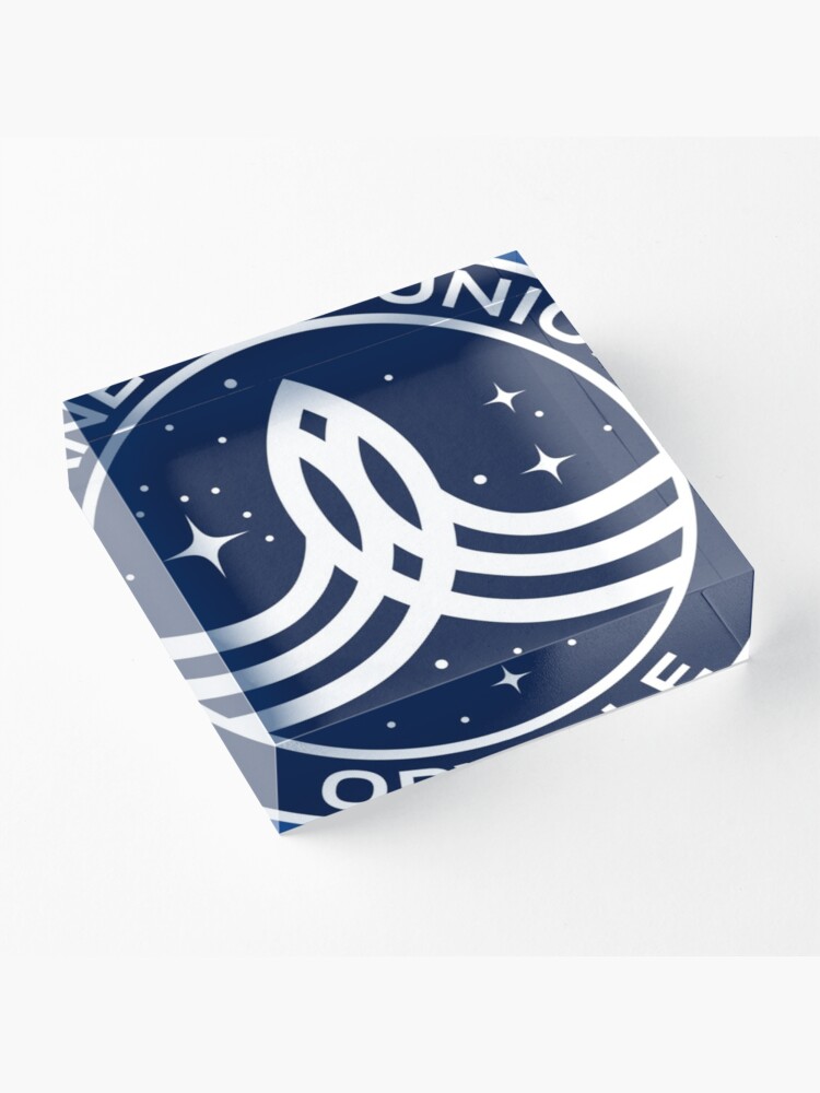 "The Orville - Planetary Union Logo" Acrylic Block by createdezign ...
