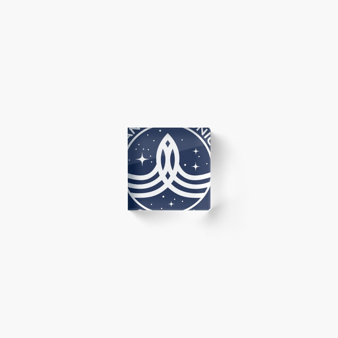 "The Orville - Planetary Union Logo" Acrylic Block by createdezign ...