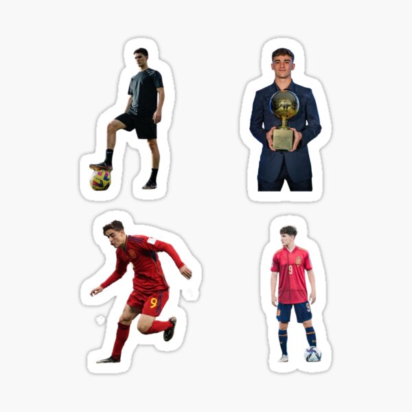 "Gavi - Pablo Martín Páez Gavira football player pack" Sticker for Sale ...