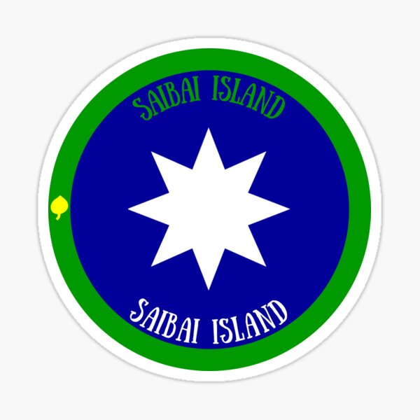 "Saibai Island Flag" Sticker for Sale by FedSherDesign | Redbubble