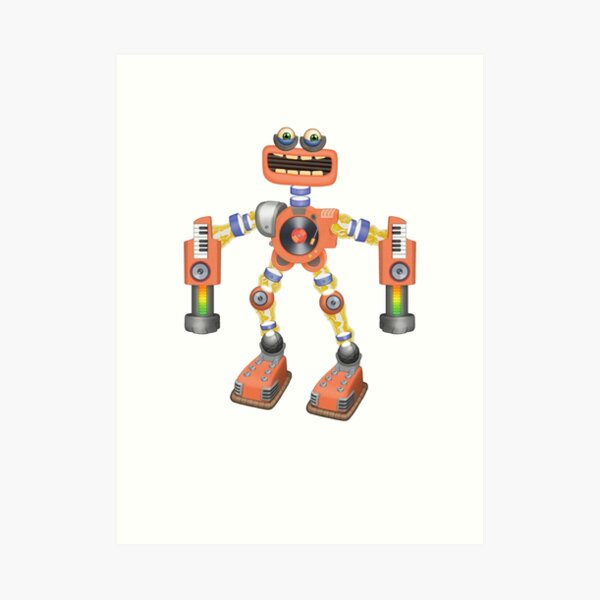 "rare wubbox - my singing monsters wubbox " Art Print for Sale by ...