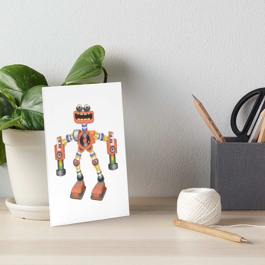 "rare wubbox - my singing monsters wubbox " Art Board Print for Sale by ...