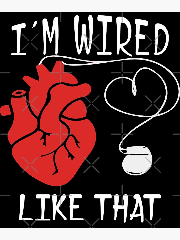 Lámina fotográfica «Estoy conectado como esa broma de marcapasos ...