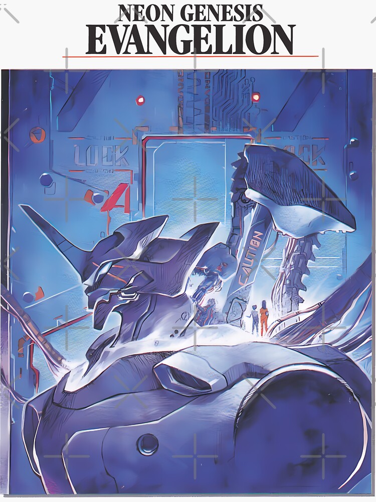 "Eva 01 - Neon Genesis Evangelion" Sticker for Sale by Pyramid-Designs ...