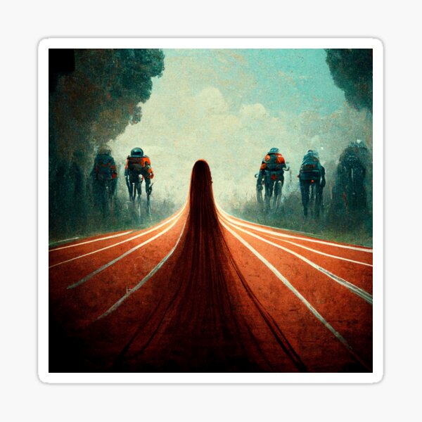 "speed and a long distance " Sticker for Sale by SR8891 | Redbubble