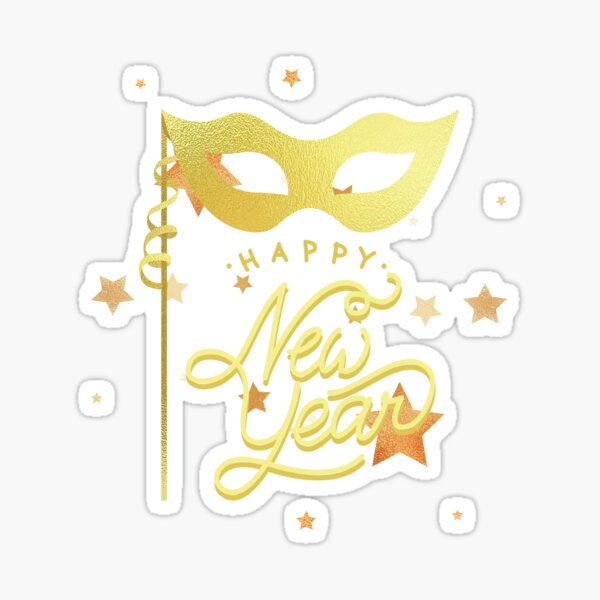 Happy New Year 2023 Sticker For Sale By Anatoliysmirnov Redbubble