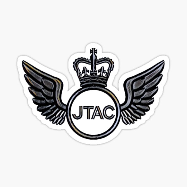 "Uk JTAC wings " Sticker for Sale by J4YKAY | Redbubble