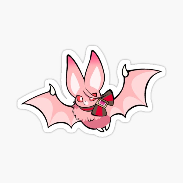 "Aster Bat" Sticker for Sale by Gummy-Snail | Redbubble