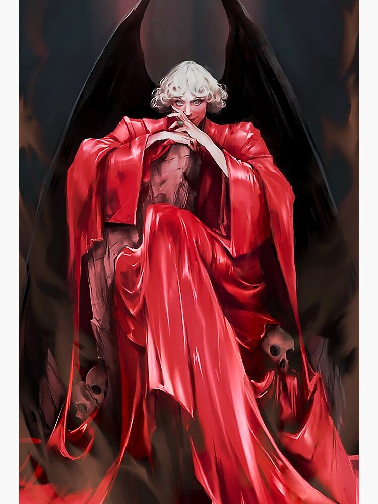 "Lucifer Morningstar" Poster for Sale by dascositas | Redbubble