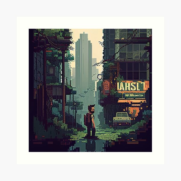 "The Last of Us Pixel Art" Art Print for Sale by RegulusSauce | Redbubble