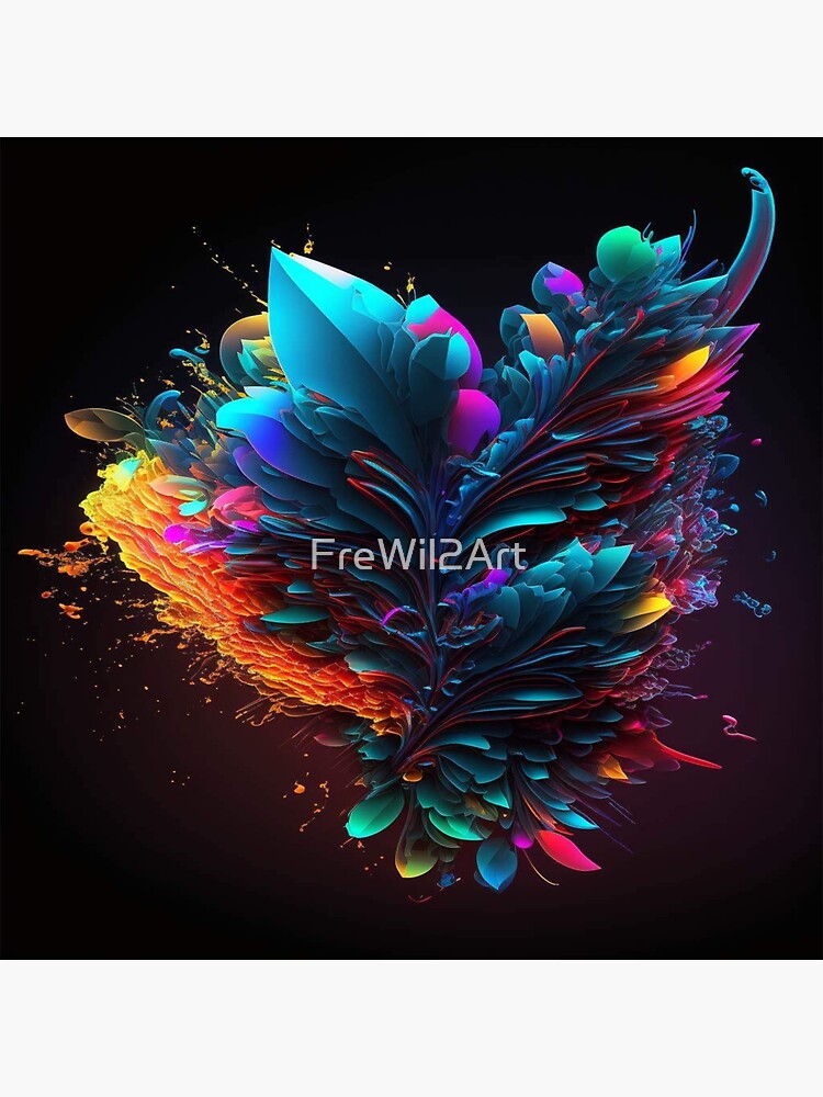 "World of colors wall art" Sticker for Sale by FreWil2Art | Redbubble