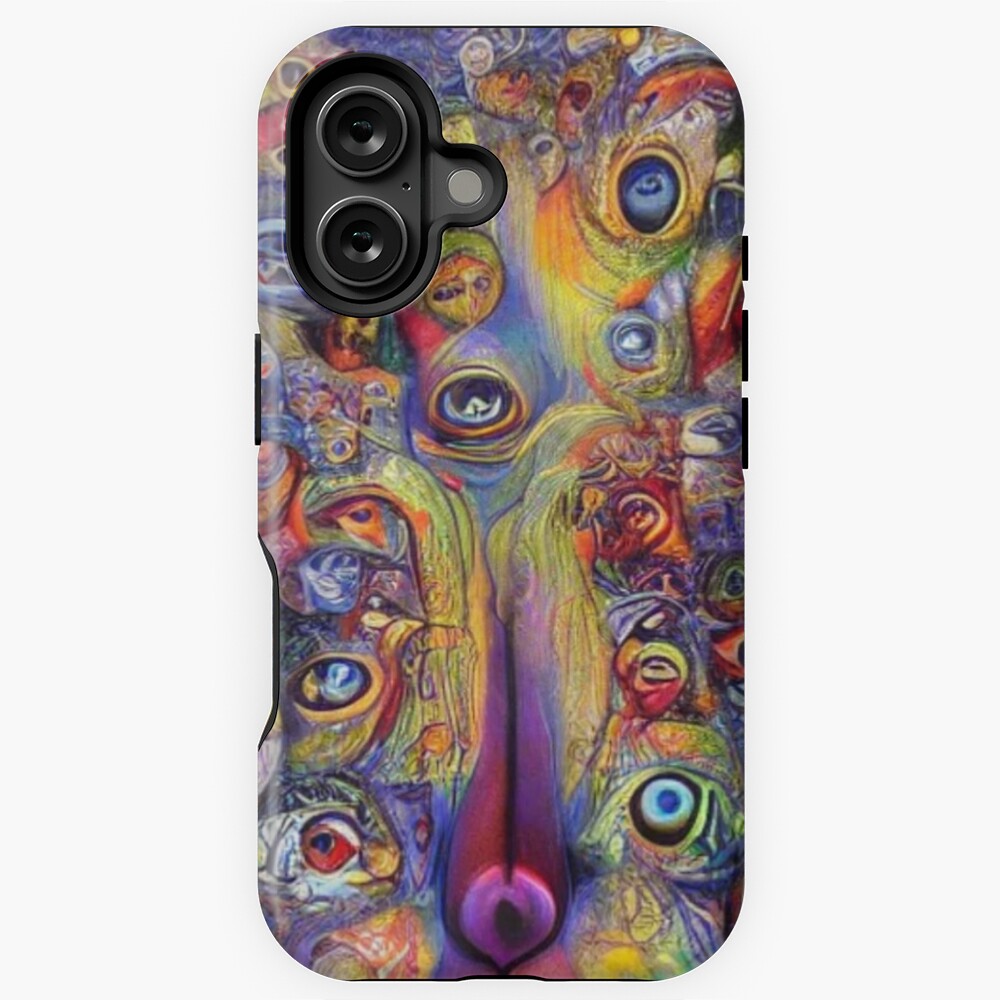 "Creepy Salvador painting surrealism Colorful abstract eyes Vincent ...