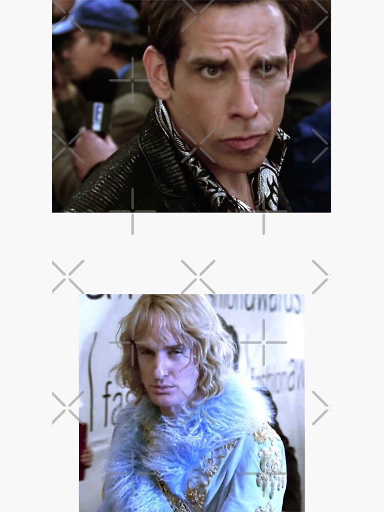 "zoolander stare meme" Sticker for Sale by clio28 | Redbubble