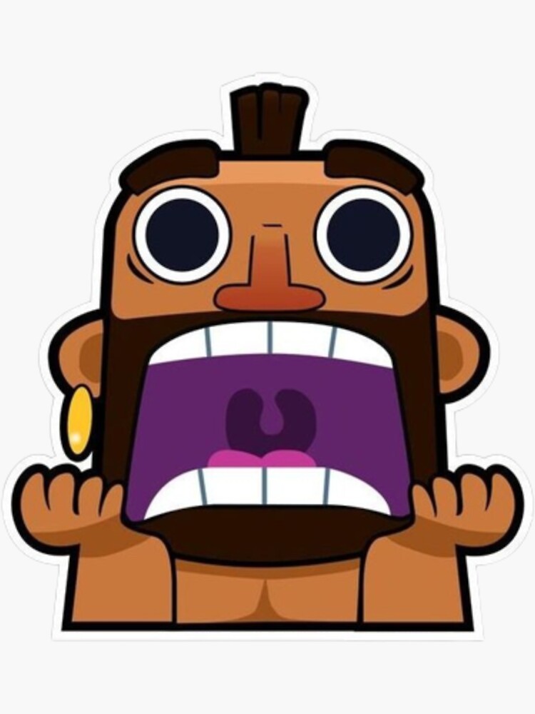 "Montapuercos sticker video game royale" Sticker for Sale by ...