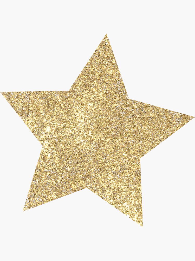 "Gold star sticker" Sticker for Sale by Mimonab | Redbubble