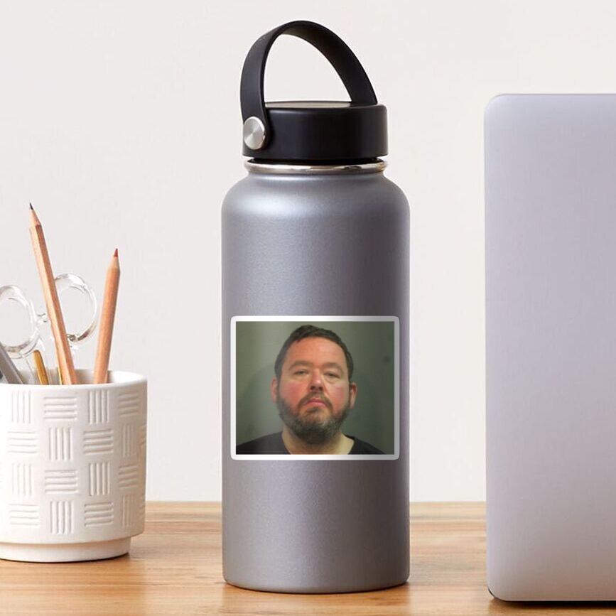 "Boogie2988 mugshot" Sticker for Sale by Dans-Diner | Redbubble