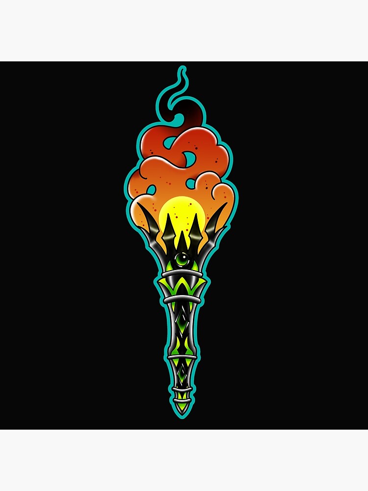 "torch" Poster for Sale by AgeeTattoos | Redbubble