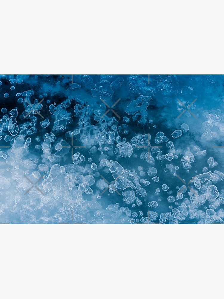 "Deep Freeze Ice Patterns Series #3" Sticker for Sale by Amy-K-Mitchell ...