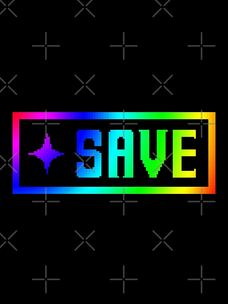 "Undertale® - "SAVE"" Photographic Print for Sale by SWISH-Design ...