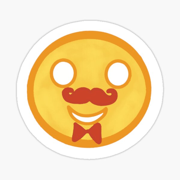 "Smiley Face Potato French Fry With Ketchup" Sticker for Sale by ...