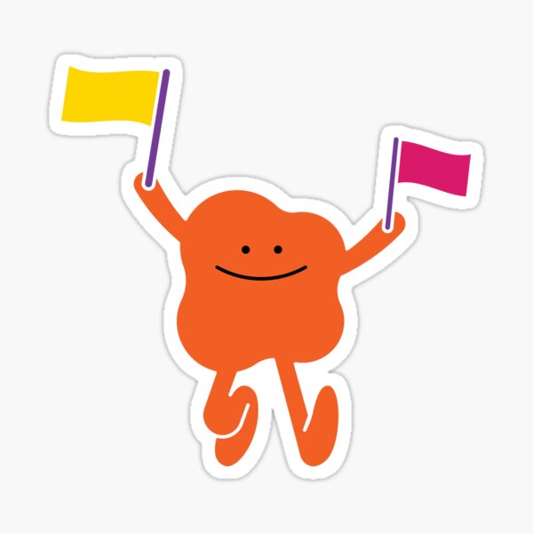 "Boy waving flag" Sticker for Sale by RockAuthentics | Redbubble