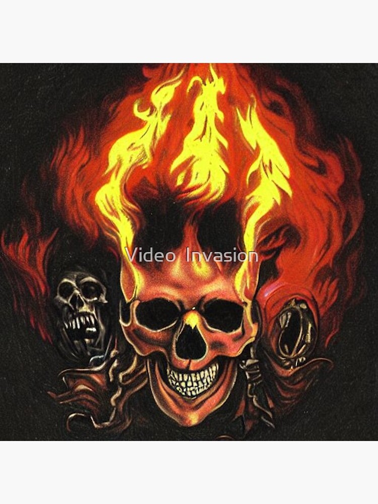 "Space Skull 24 - "Fusion" - Dystopian Art" Poster for Sale by ...