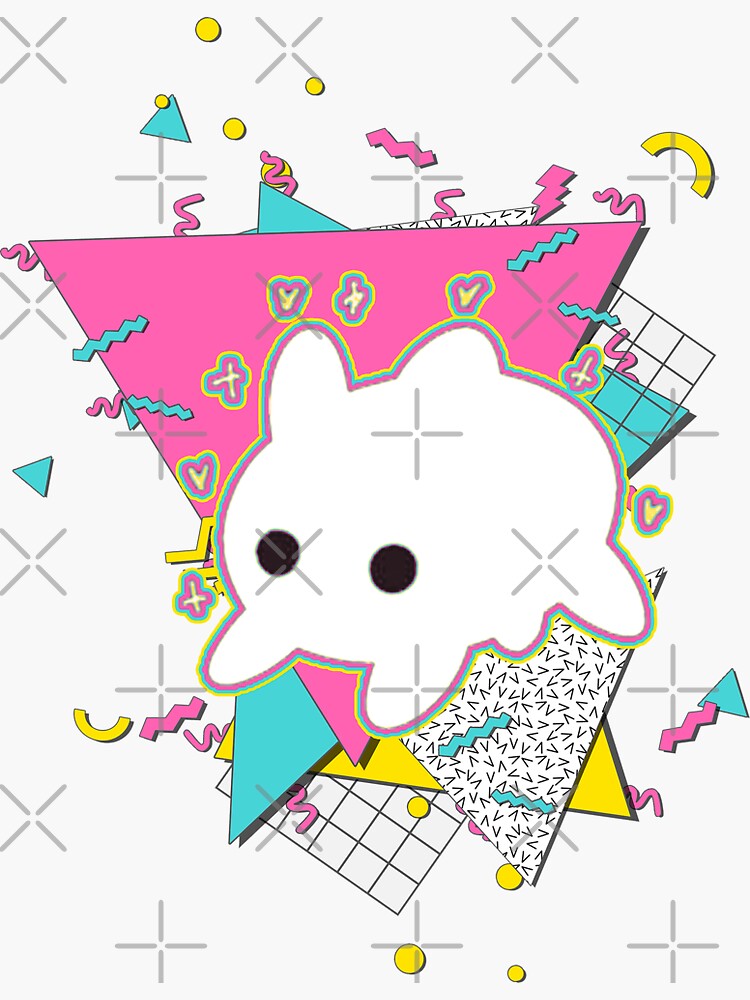 "Baba - Baba is you *90s graphic design*" Sticker for Sale by Carryneon ...