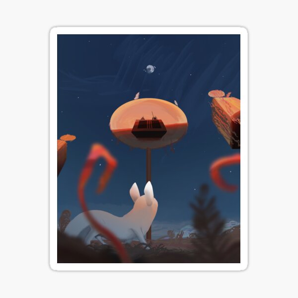 "Rain World: The Wall" Sticker for Sale by snek-shop | Redbubble