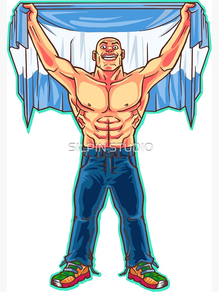 "The Hunk Argentina Fans World Cup 2022" Poster for Sale by agungmalang ...