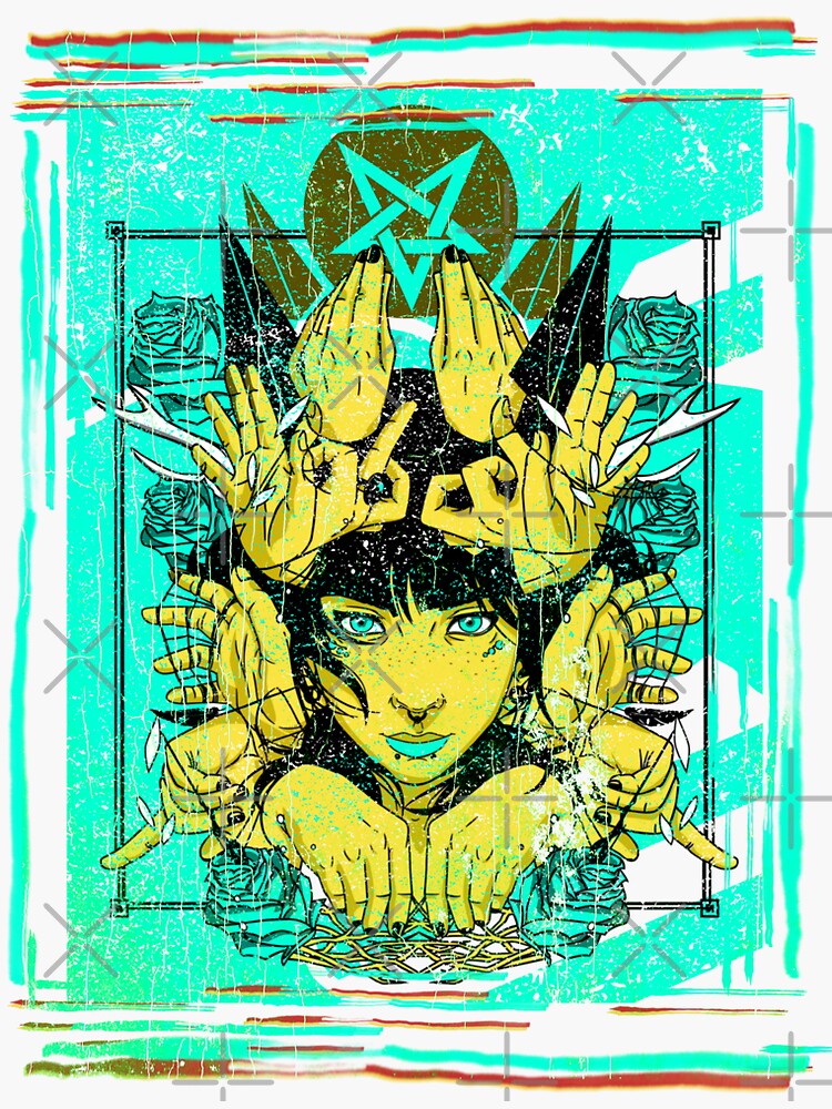 "Magic symbol of faith" Sticker for Sale by vibeno1 | Redbubble