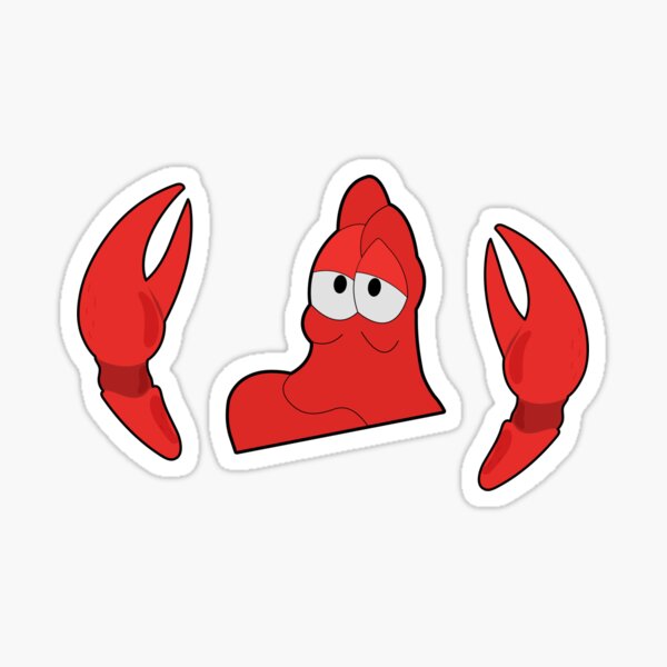 "Crab Sebastian Minimal" Sticker for Sale by BigDayPascal | Redbubble