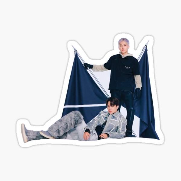 "SMTOWN Exo Kai & Xiumin" Sticker for Sale by CrownMaru | Redbubble