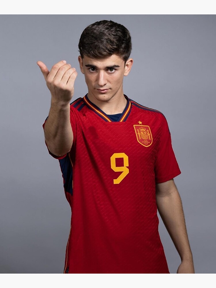 "Pablo Martín Páez Gavira, dit Gavi" Poster for Sale by Sarabyou ...