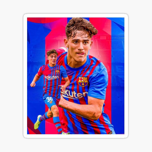 "Pablo Martín Páez Gavira, dit Gavi" Sticker for Sale by Sarabyou ...