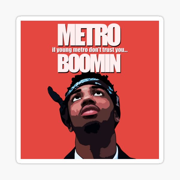 "Metro Boomin, Metro Boomin Heroes and Villains" Sticker for Sale by ...