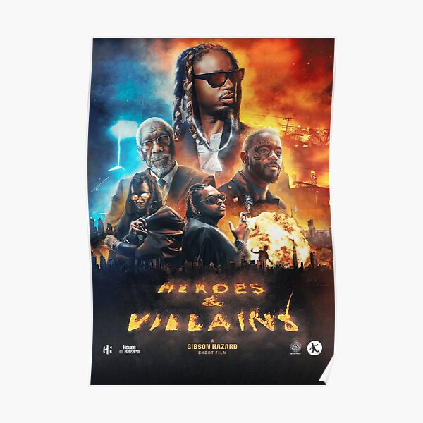 "Metro Boomin Heroes and Villains" Poster for Sale by ShawMarth | Redbubble