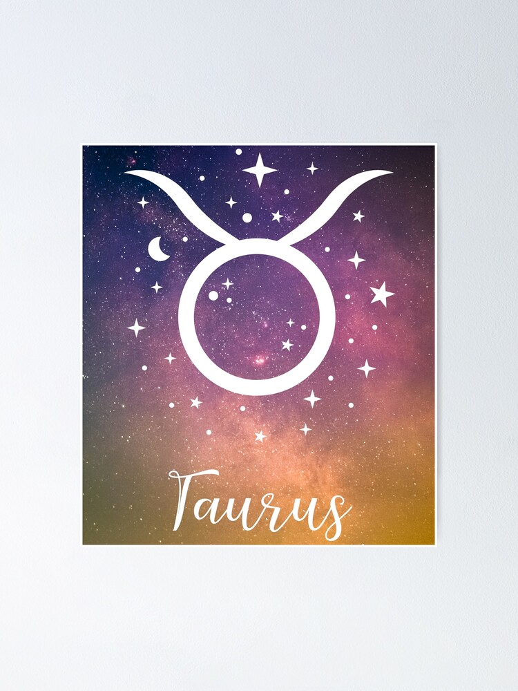 "Taurus - Sun Sign" Poster for Sale by ShimmerStories | Redbubble