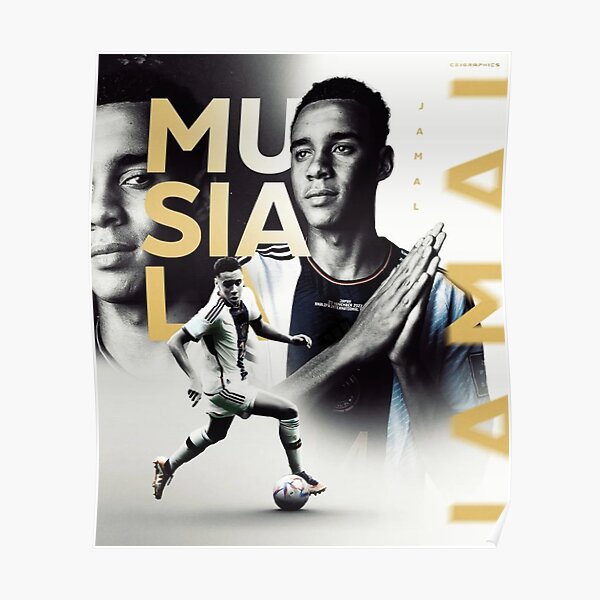 "Wallpaper Jamal Musiala" Poster for Sale by Sarabyou | Redbubble