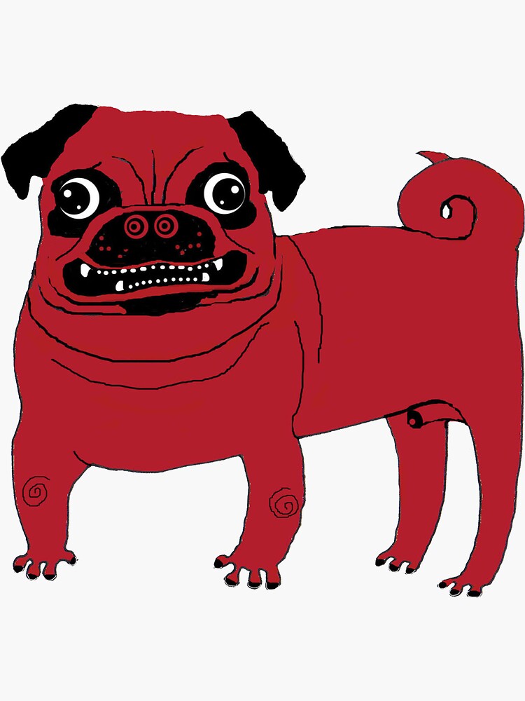 "Fu Dog" Sticker for Sale by greg orfanos | Redbubble