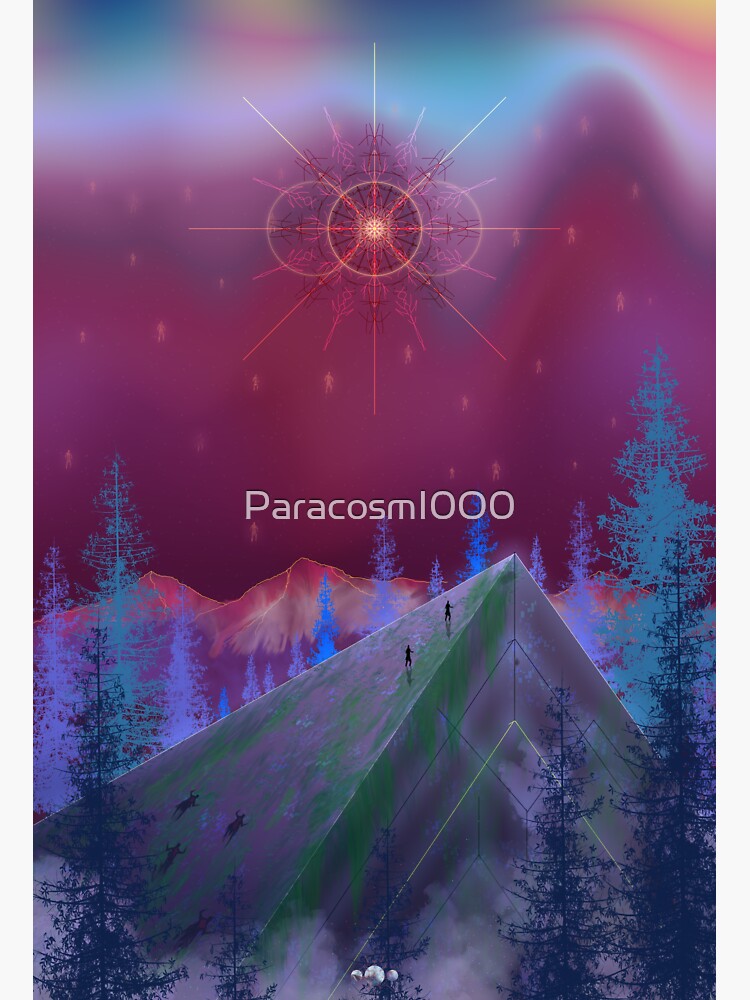 "The Rising" Sticker for Sale by ParacosmI0O0 | Redbubble