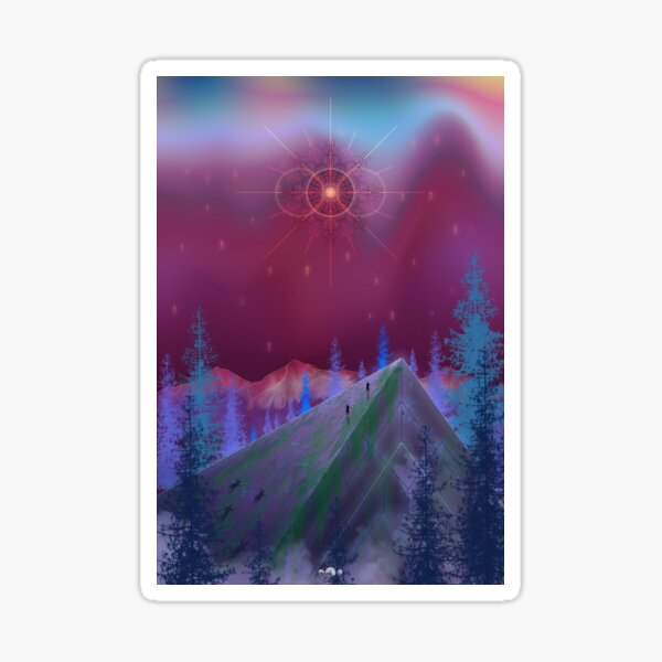 "The Rising" Sticker for Sale by ParacosmI0O0 | Redbubble