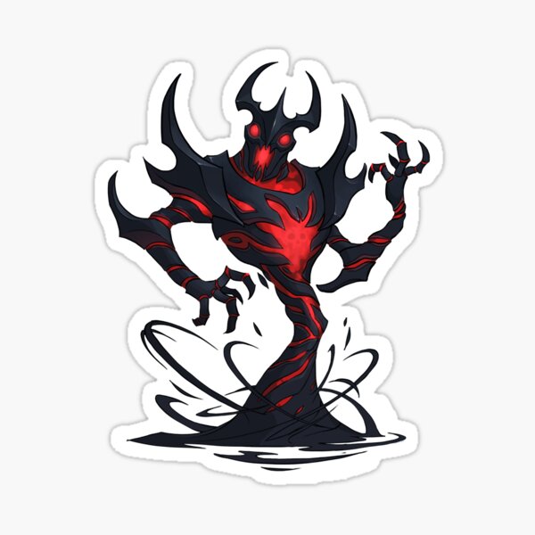 "Creation strategy video game Vitality Shadow Fiend retro" Sticker for ...