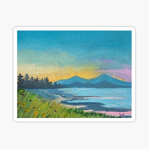 "ocean breeze " Sticker for Sale by joebhd | Redbubble