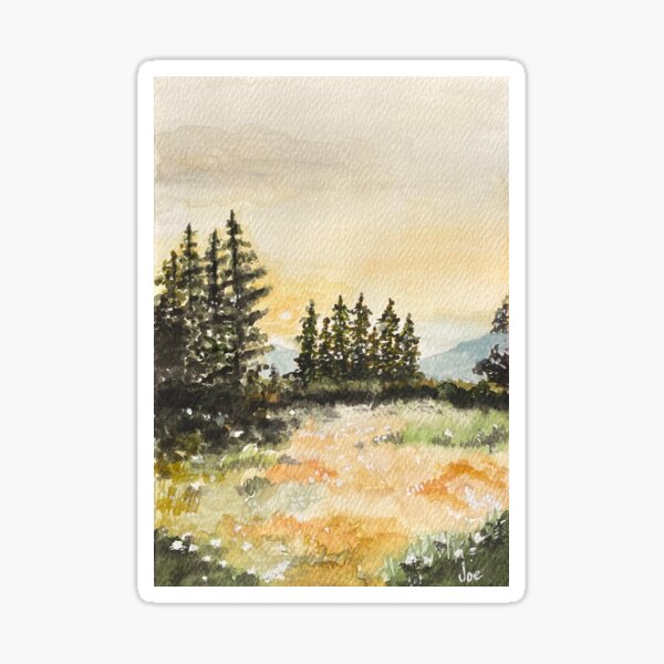 "Morning rising " Sticker for Sale by joebhd | Redbubble