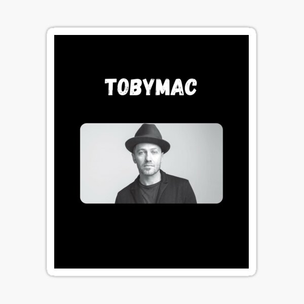 "tobymac" Sticker for Sale by zeenvis | Redbubble